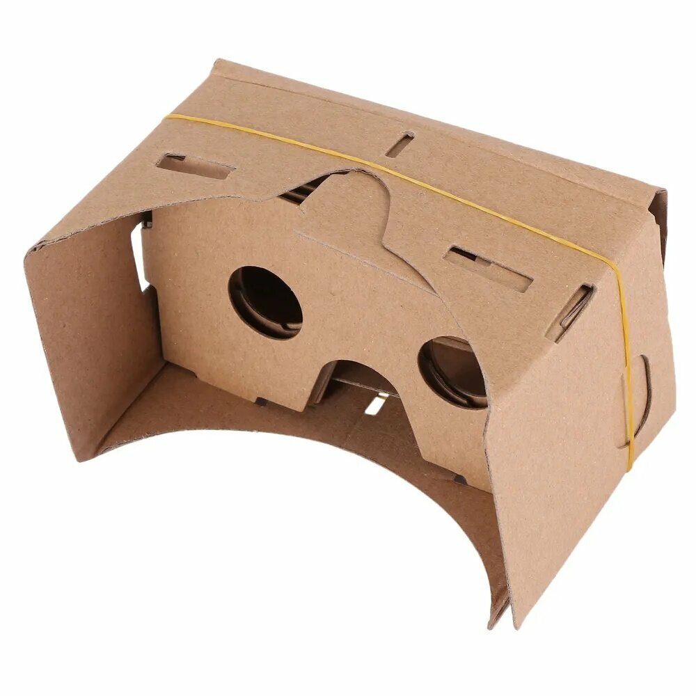 6" DIY 3D VR очки виртуальной реальности ДВП для Google Cardboard