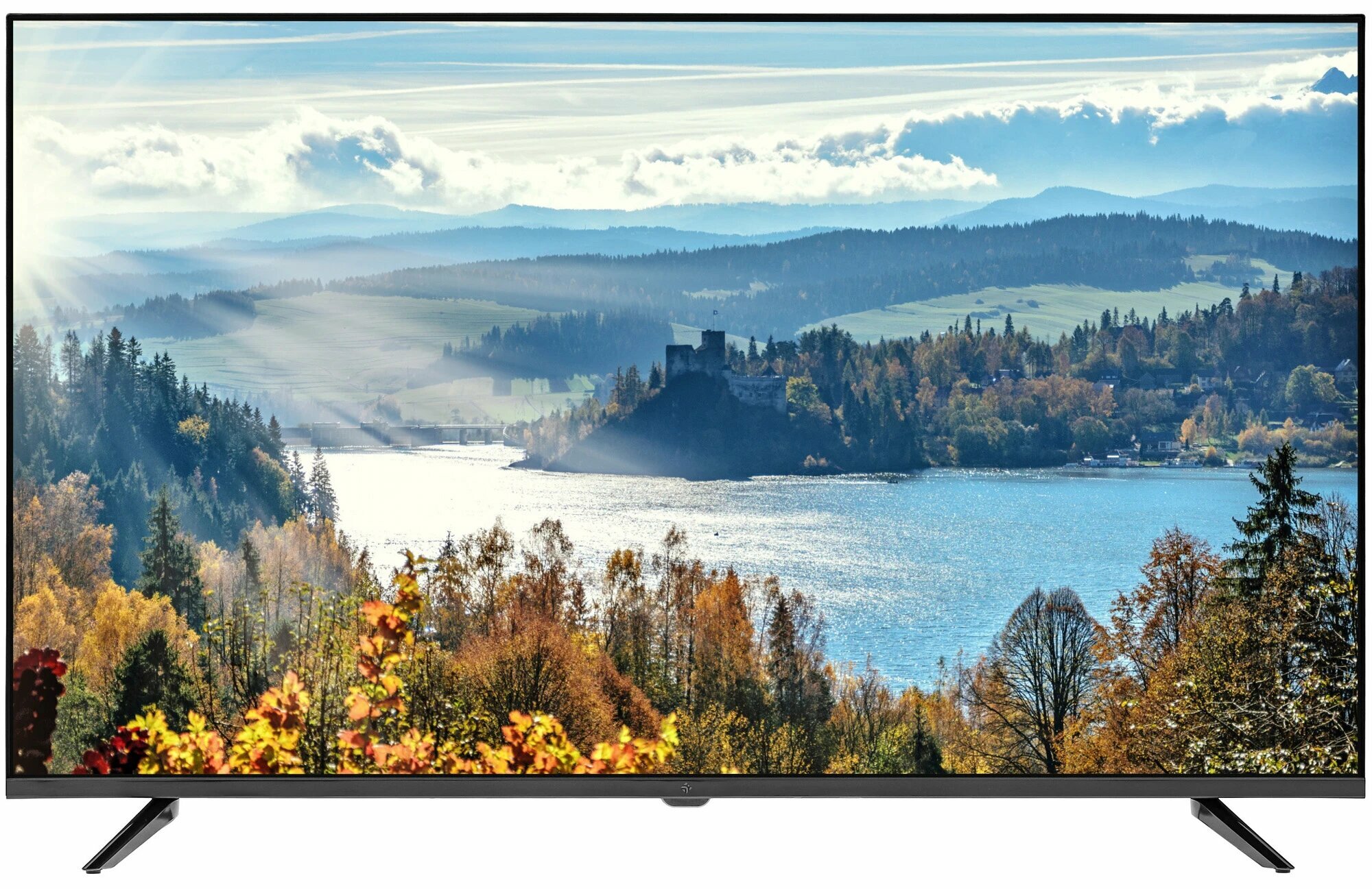 43" (109 см) LED-телевизор DEXP 43FKN1 черный, Direct LED, FullHD, 60 Гц, HDMI х 2, USB х 2 шт