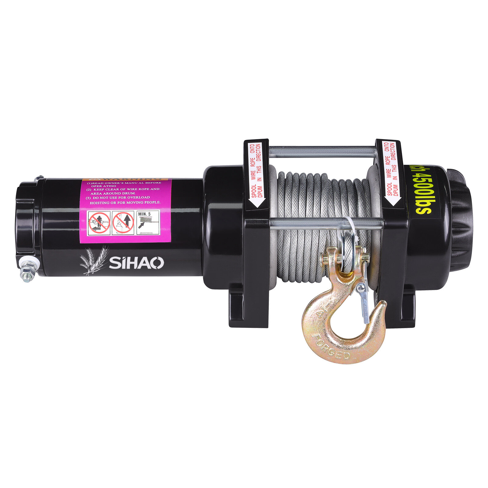 Автомобильная лебедка электрическая 4500 lbs 12V