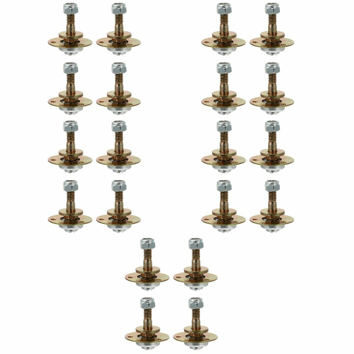 Набор из 20 металлических подшипников для кресла-качалки для мебели