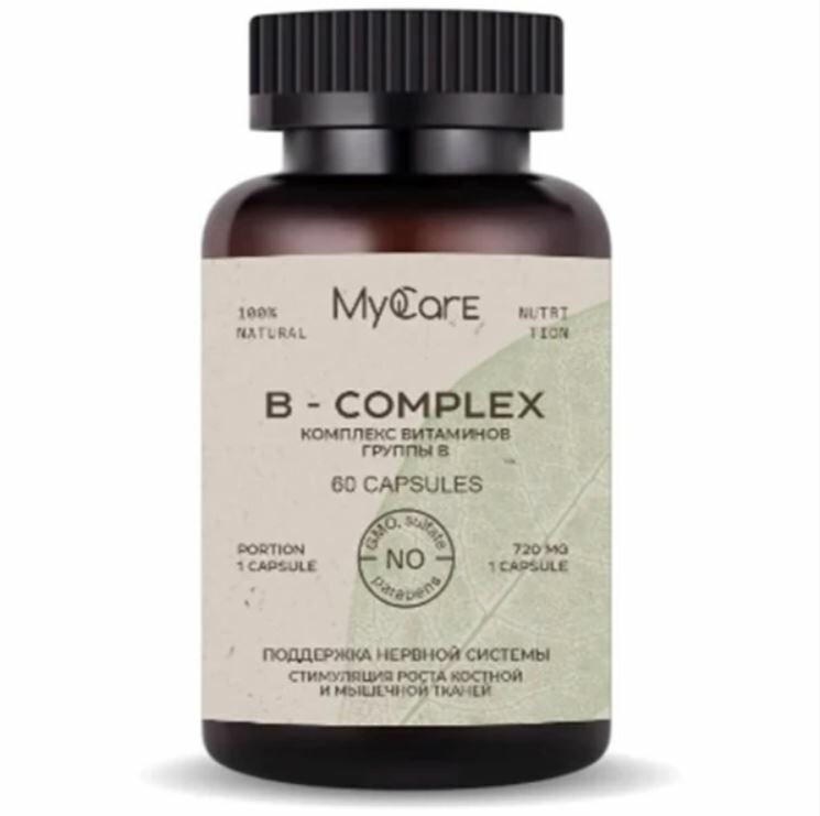 B COMPLEX Vita B-MAX 60 caps MC