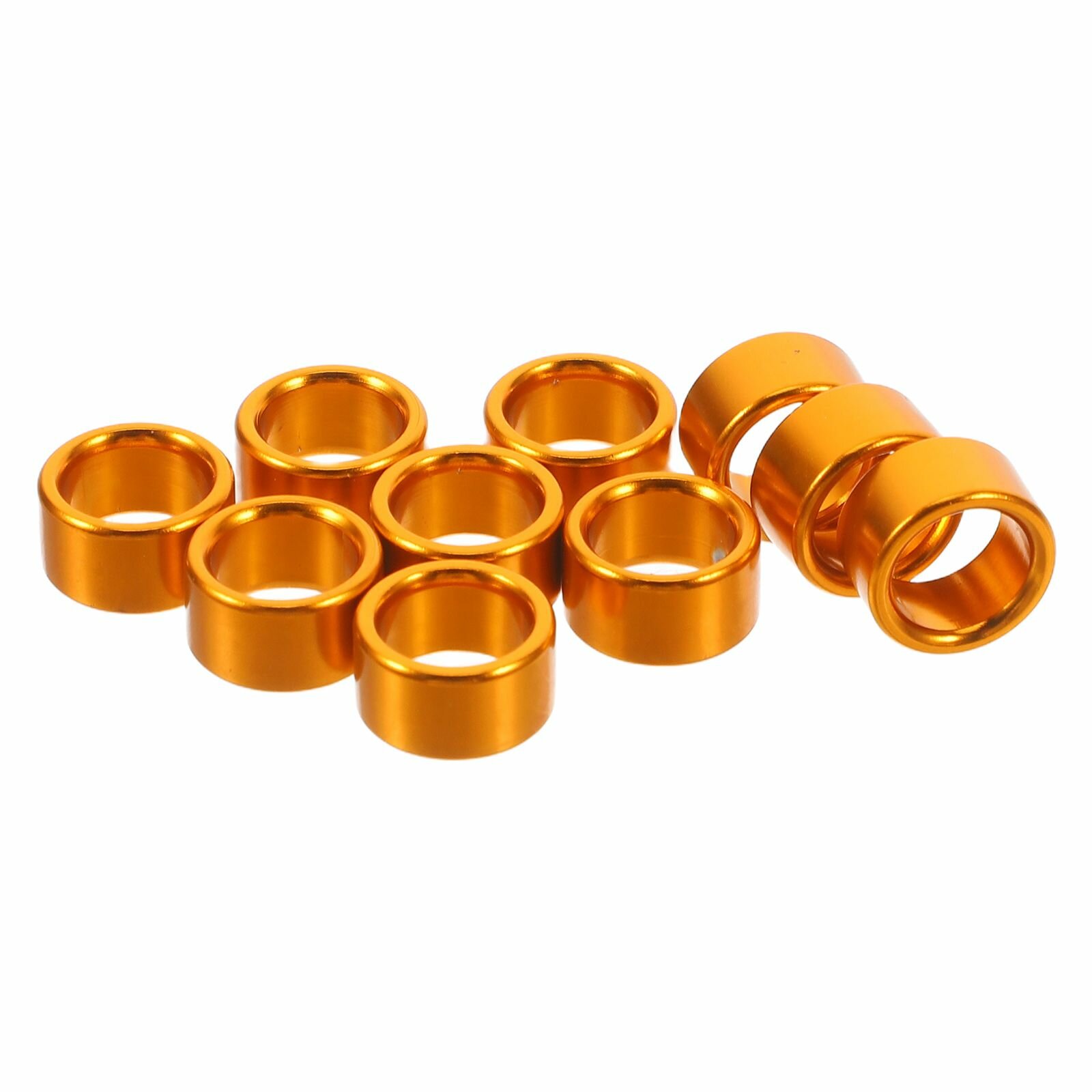 Алюминиевые кольца для лап голубей золотистого цвета, набор из 10 колец для здоровья и учёта птиц