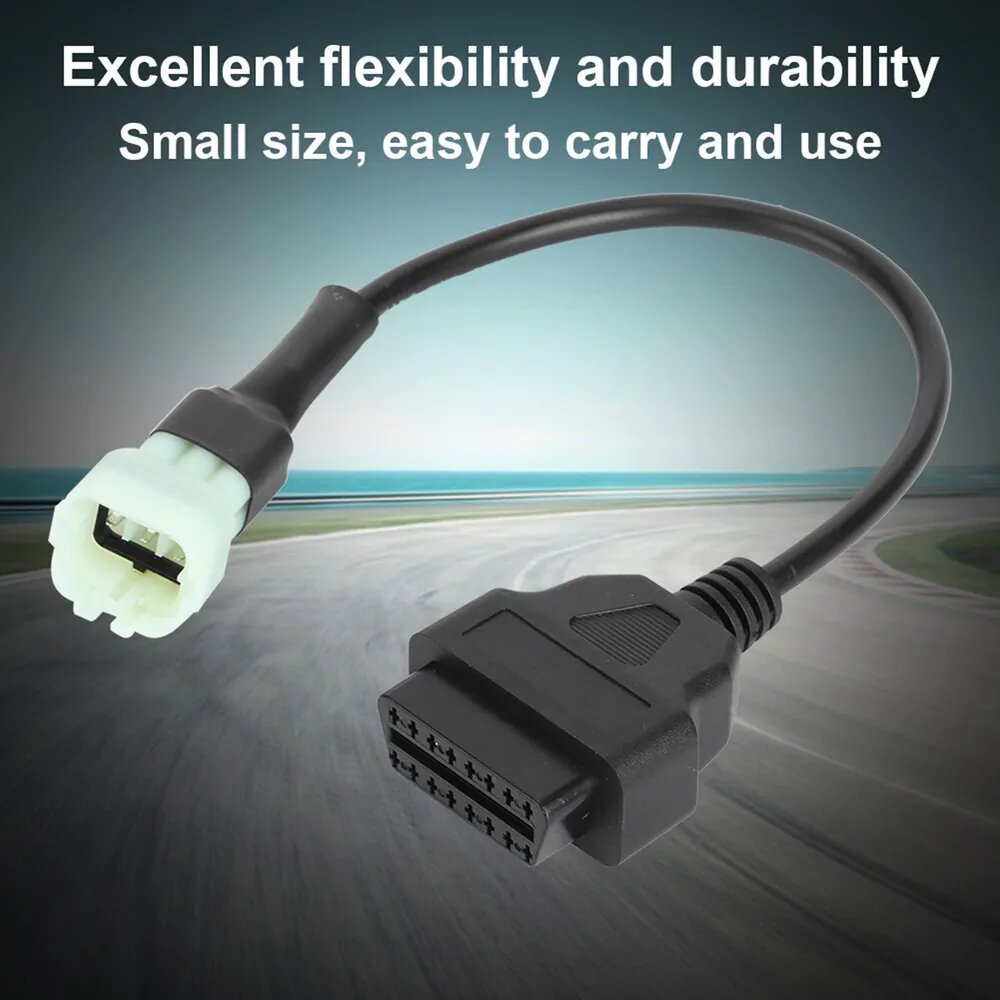 Кабель-адаптер KTM для мотоцикла, 6-контактный, разъем адаптера для диагностики неисправностей двигателя OBD2