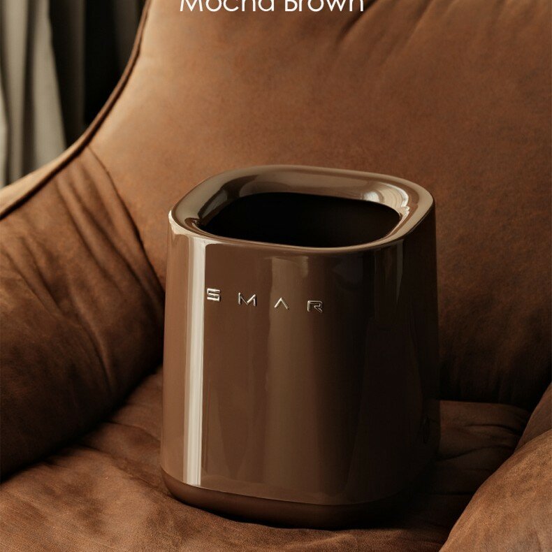 Роскошная офисная урна красного цвета, большая емкость, двухслойная урна, высококачественная корзина для мусора в спальне и ванной