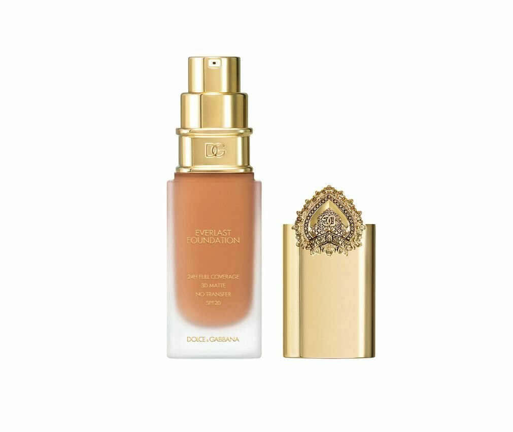 DOLCE&GABBANA Стойкий матовый тональный крем Everlast foundation SPF20 PA+++, 21W Medium, 27 мл