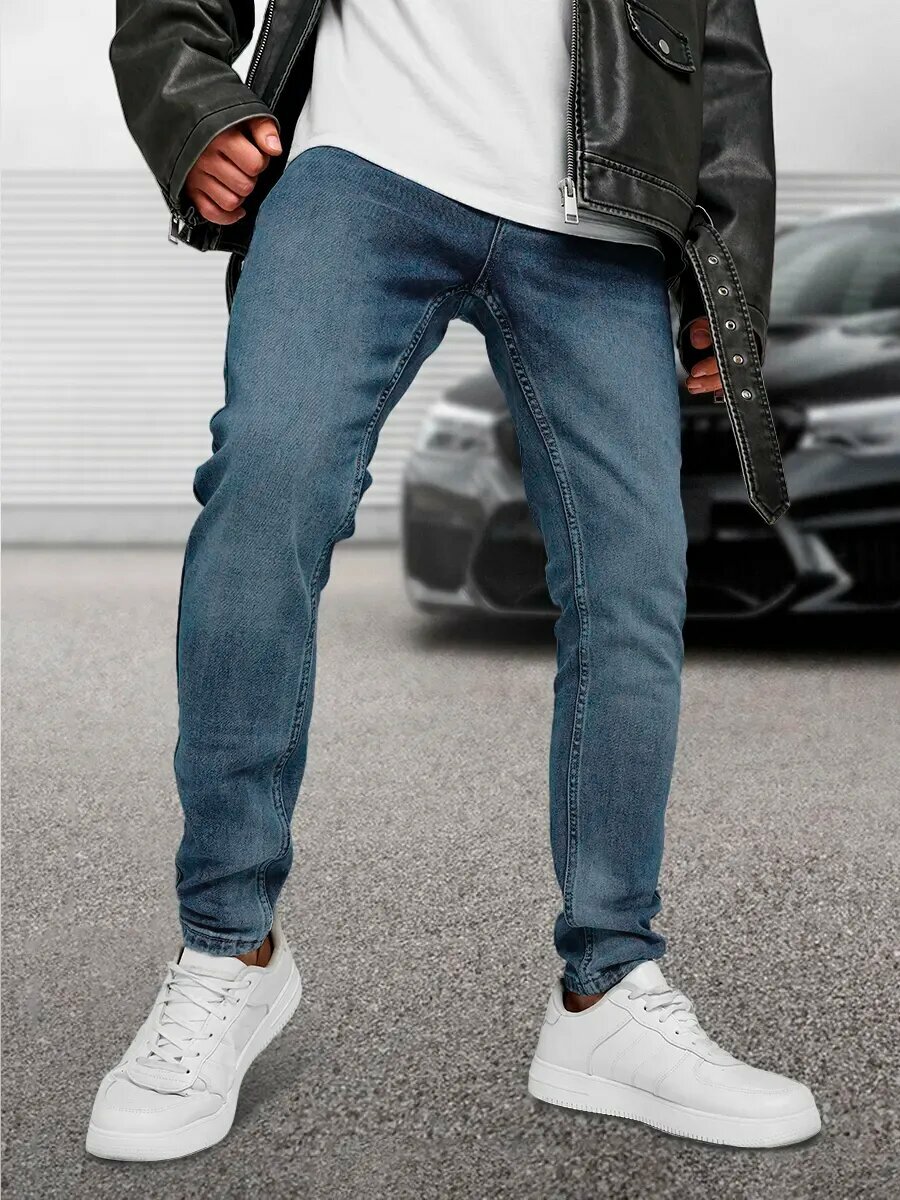 Джинсы зауженные Slim fit 