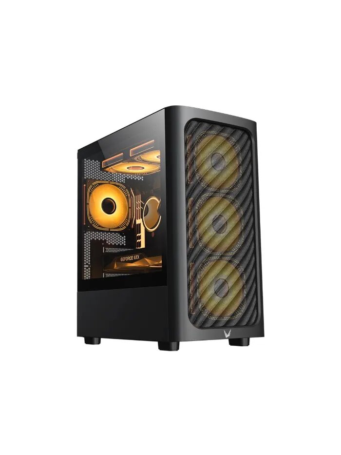 Корпус для ПК Formula V Air Mesh G3 Plus Black черный, Mid Tower без блока питания