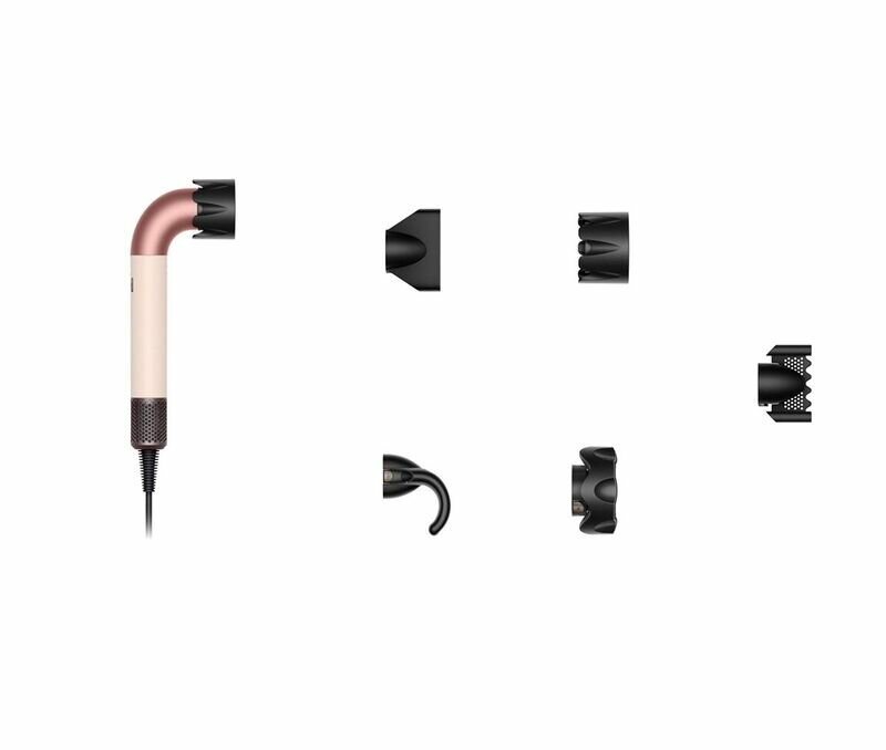 Dyson HD17 Ceramic Pink/Rose Gold (Presentation case) HK+переходник — фото 1