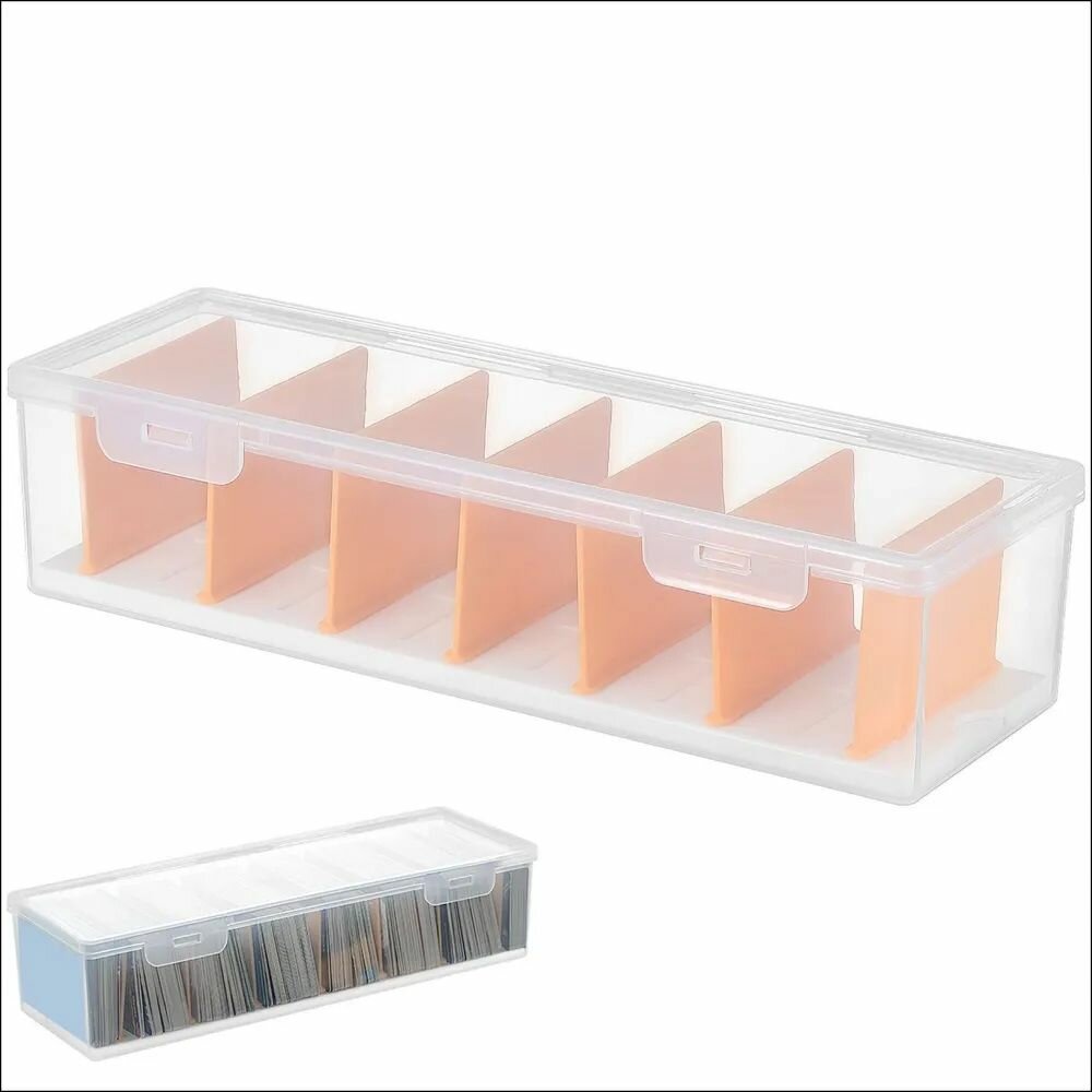 Эксклюзивный набор для надежного хранения карт в пластиковом органайзере с крышкой-nm