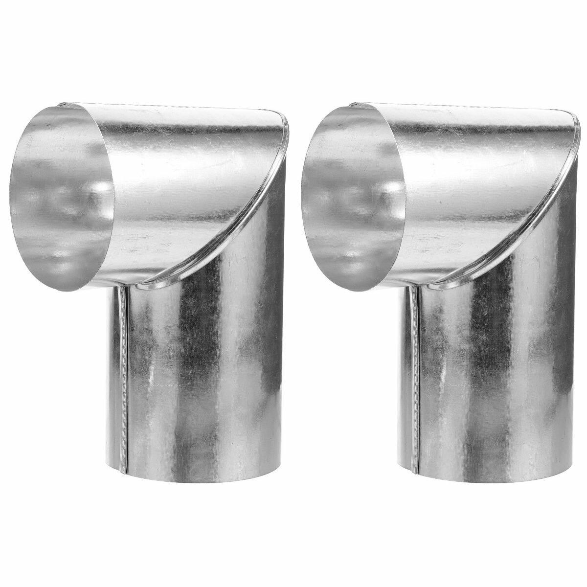 Алюминиевая гнущаяся труба дымохода с углом 90 градусов для палаточных печей