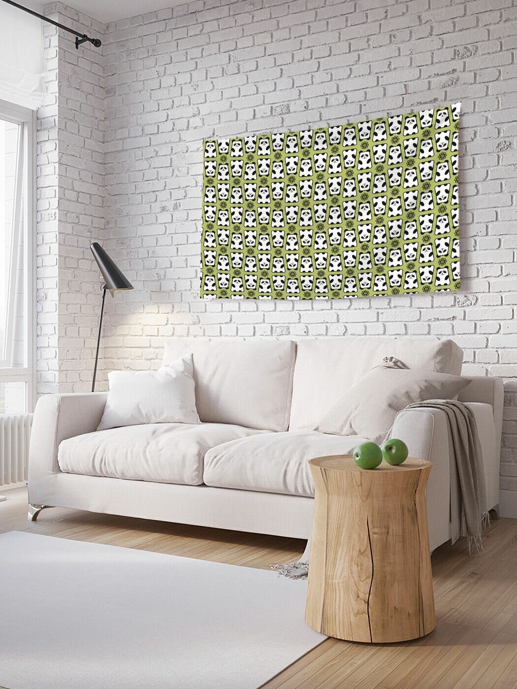 Фотопанно на стену горизонтальный постер 150х200 "Винтажный текстиль", JoyArty