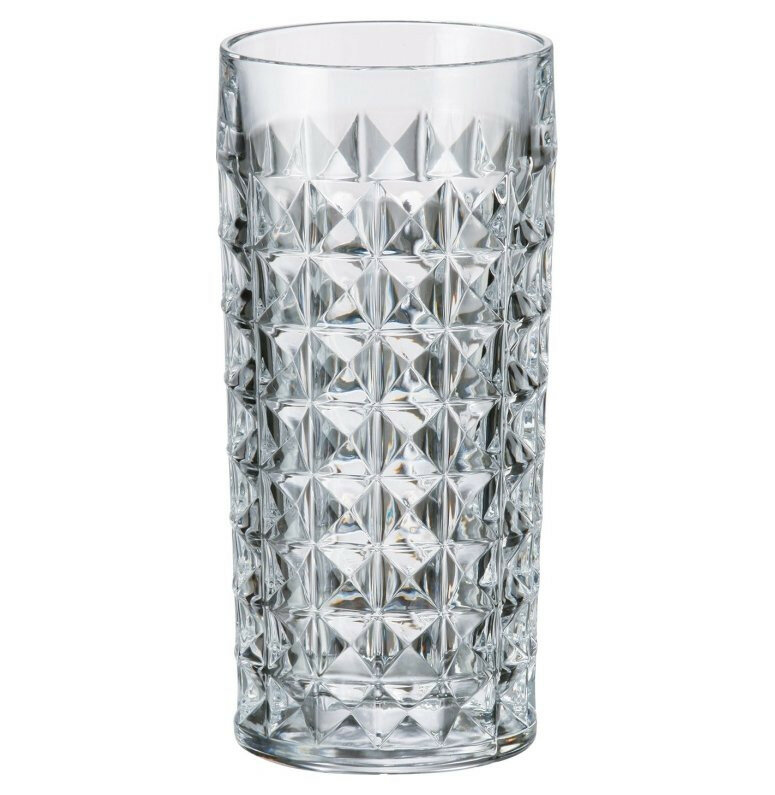 Стакан для воды 260 мл 1 шт Crystalite Bohemia "Диаманд /Без декора" / 121193
