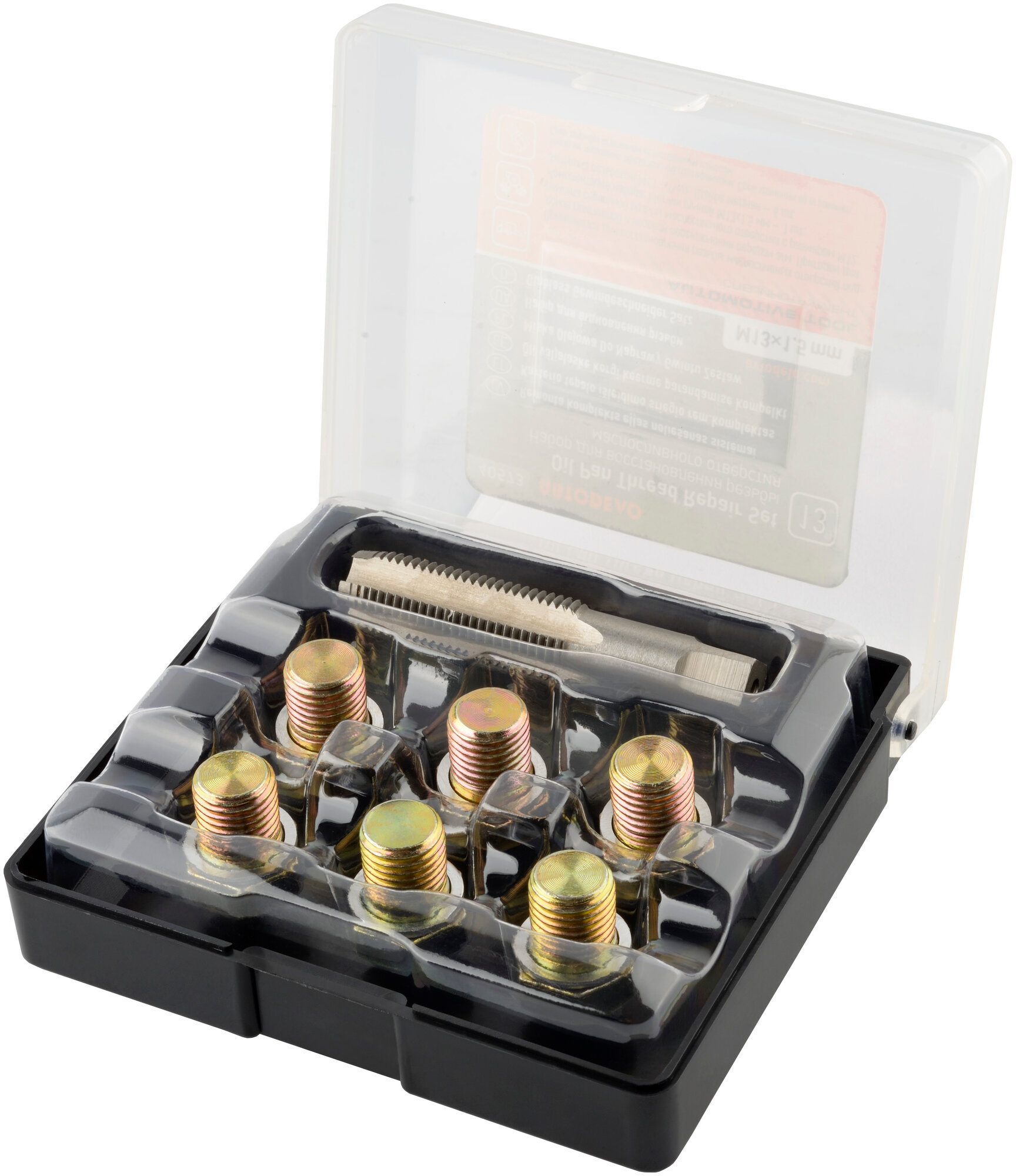 Набор для восстановления резьбы маслосливного отверстия М13х1.5 АвтоDело 40573