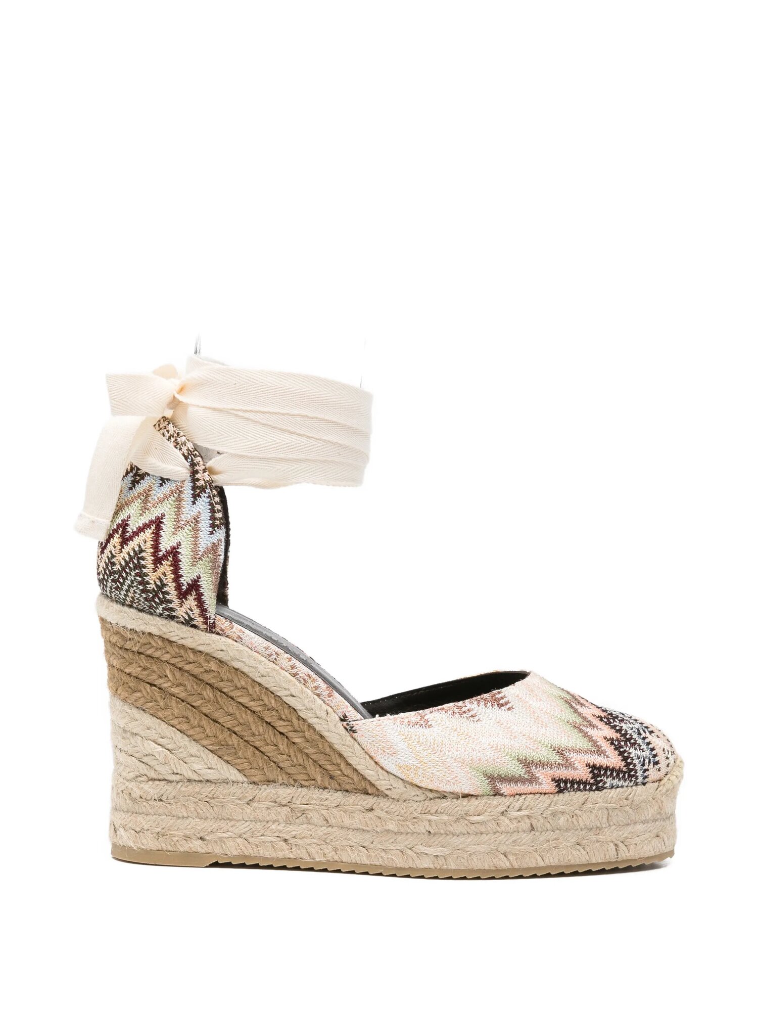 Эспадрильи Zigzag-pattern tie espadrilles