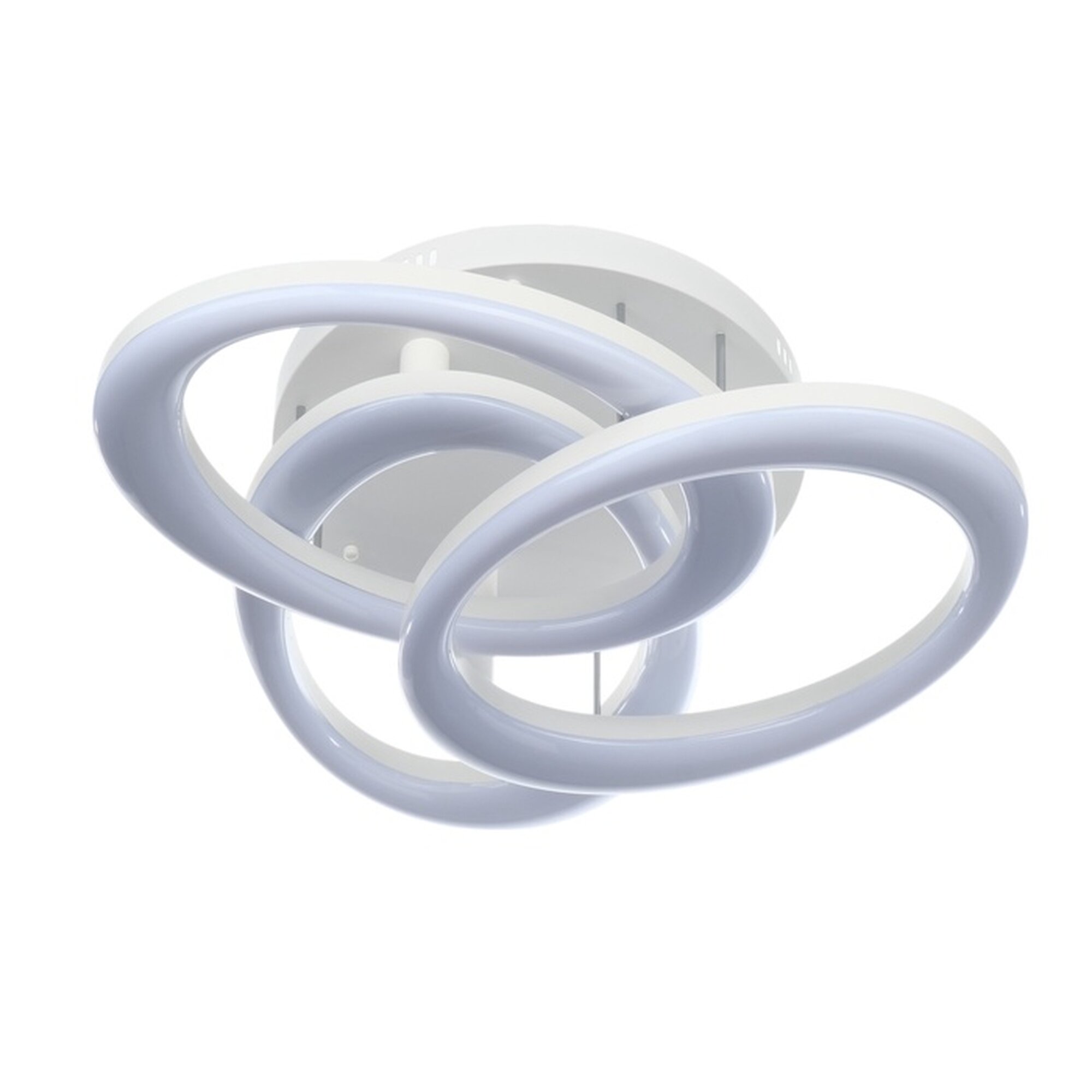 Люстра с ПДУ «Монса» 3хLEd=44 Вт 3000-6000К белый 57×57×19 см