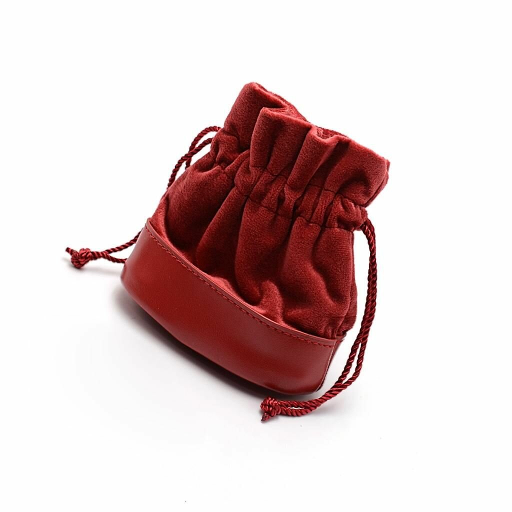 Фланелевая сумка для карт Таро, сумка для игры в кости-красный