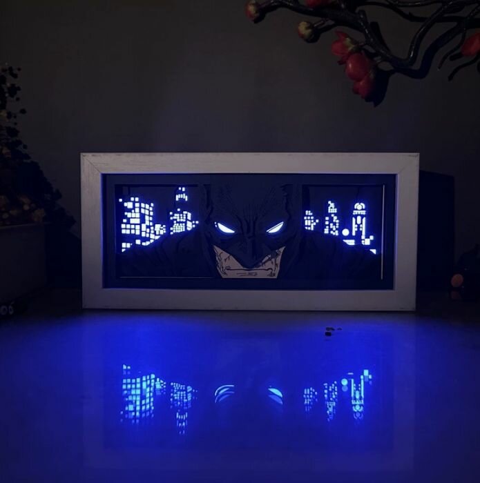 Аниме ночник Бэтмен RGB. Бэтмен персонаж комиксов Marvel