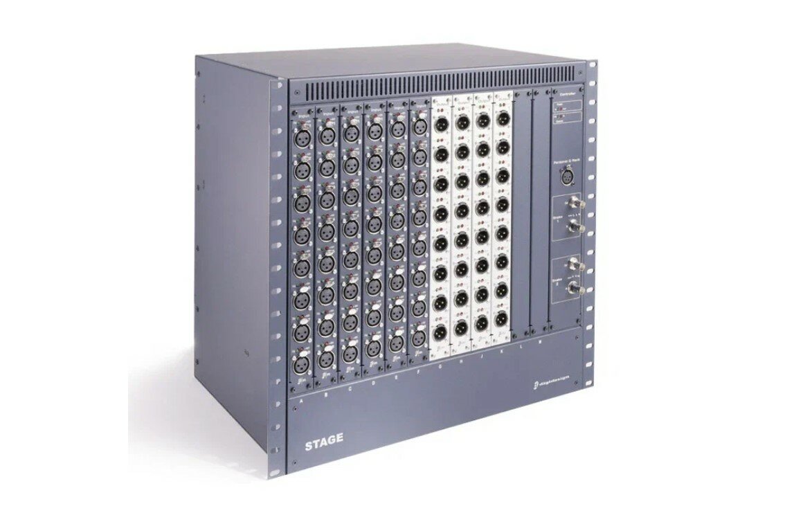 Стейджбокс Avid D-SHOW STAGE RK REDUN PSU - блок входов/выходов 48x48 с резервным питанием