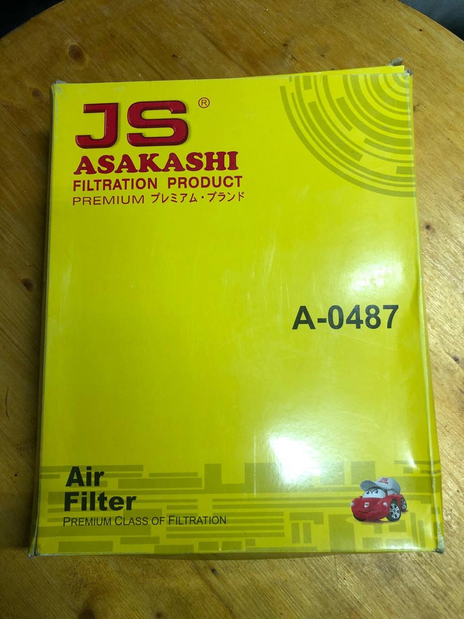 Воздушный фильтр JS ASAKASHI A0487