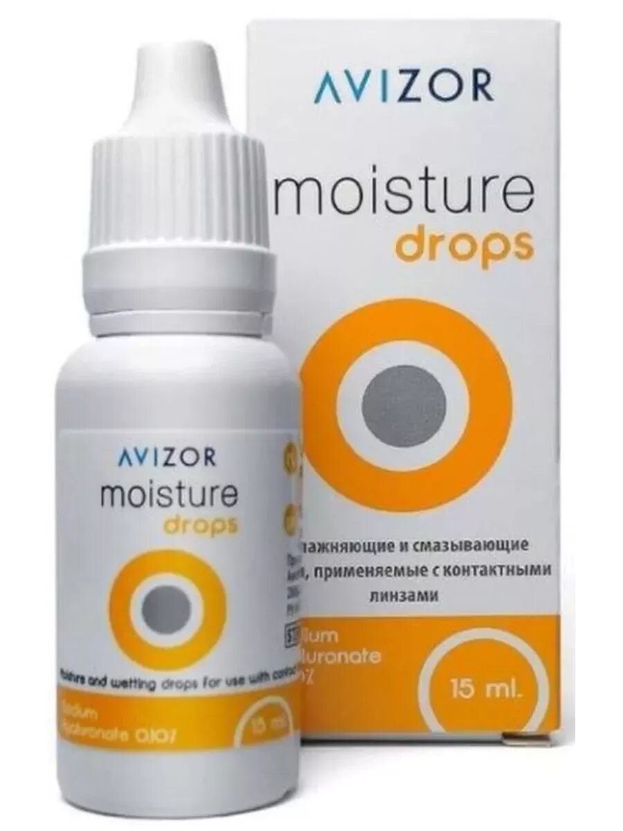 Капли д/линз moisture drops 15мл-1 шт