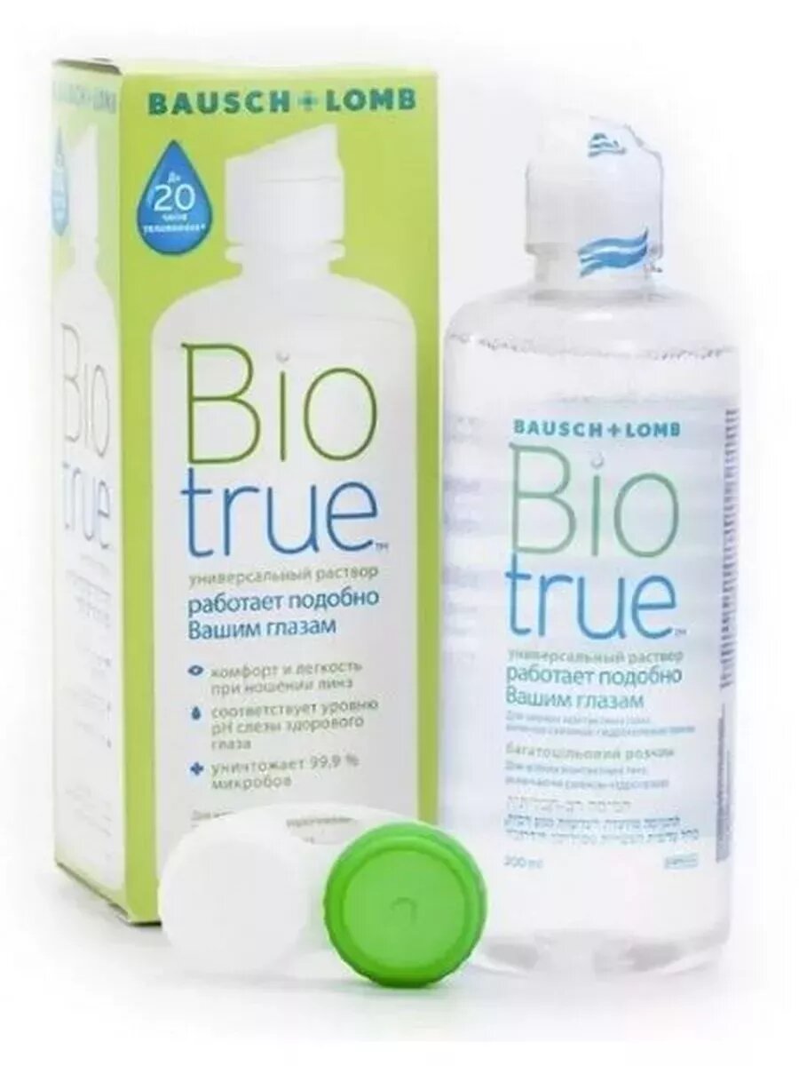 Biotrue универсальный раствор для линз 300 мл+контейне-1шт.