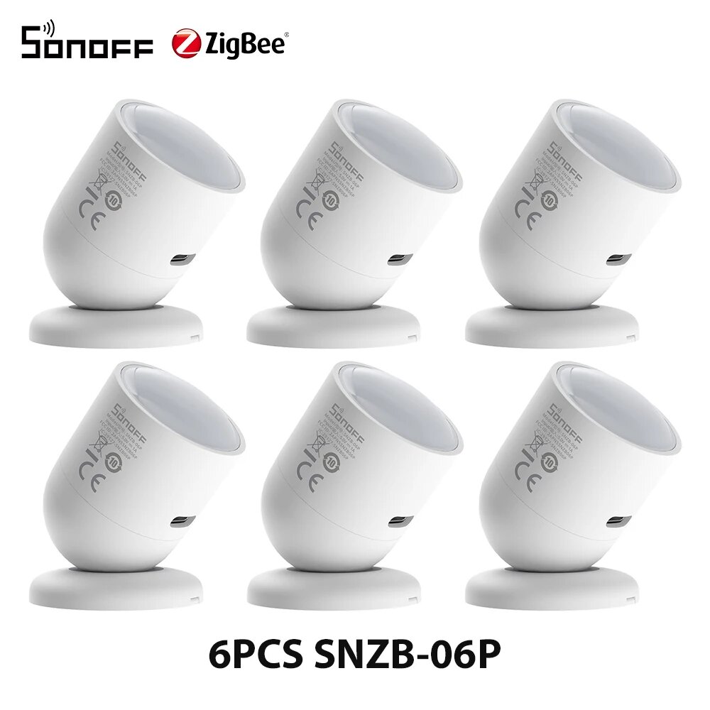 SONOFF SNZB-06P датчик присутствия 6PCS SNZB-06P