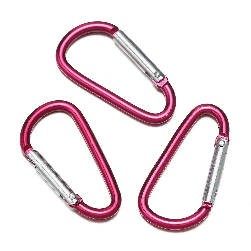 Карабины для рукоделия YouYoungDifferent 4 шт. Розовый, Rose red 01