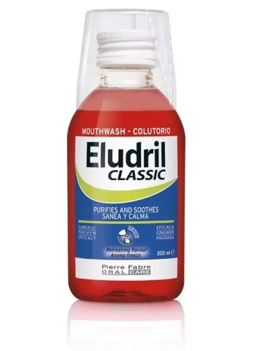 Элюдрил классик полоскание д/полости рта 200 мл р-р-1 шт