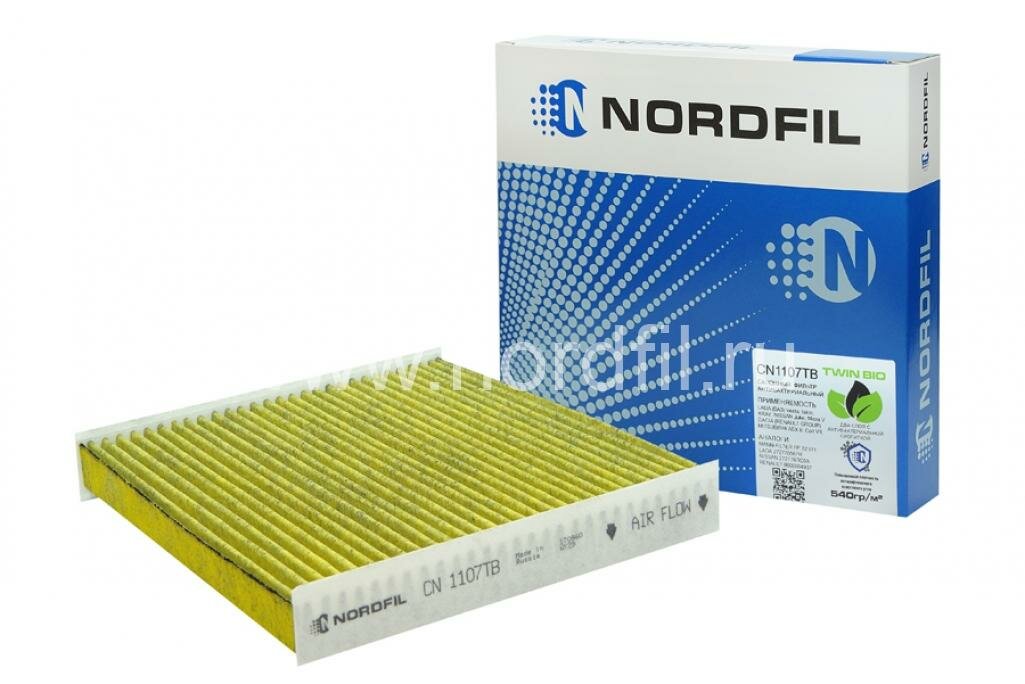 Фильтр салона антибактериальный TWIN BIO LADA Vesta Cross Vesta SW Vesta SW Cross X-RAY / RENAULT