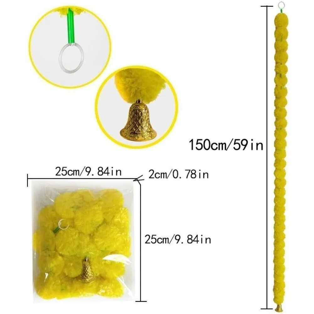 Индийская праздничная гирлянда