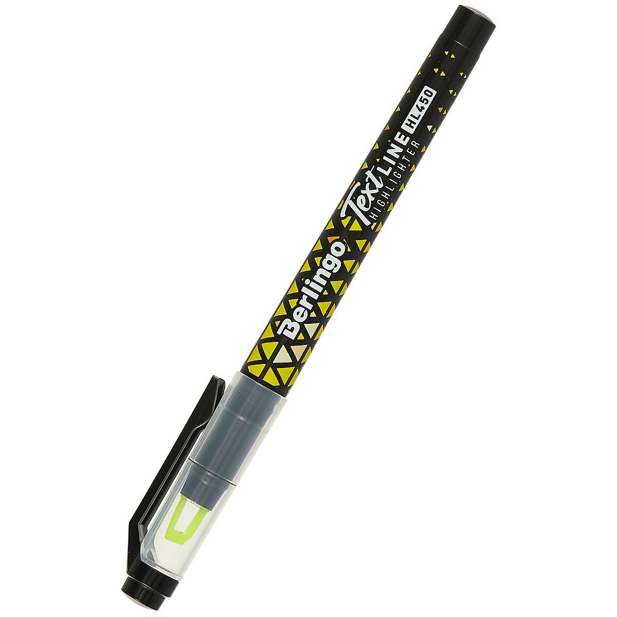Текстовыделитель Berlingo, Brilliant Textline HL450, желтый 0,5 мм