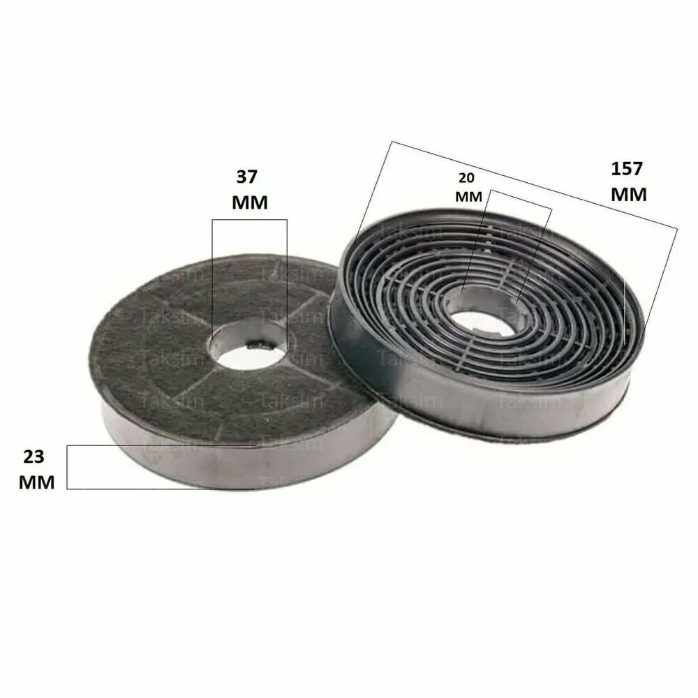 Фильтр с активированным углем Siemens Bosch Hood 12009727 DWA0LK6A HT-KF0004-19 DWK065G20T 1 комплект 2 шт. эквивалентные запасные части