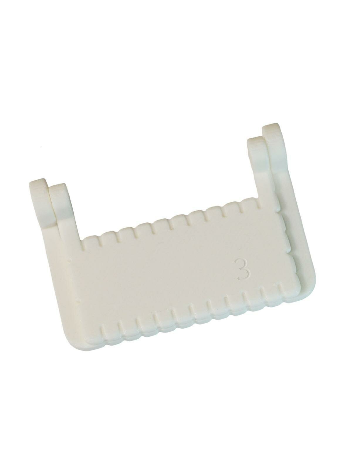 Пластиковый фиксатор для шитья, Белый - 3mm