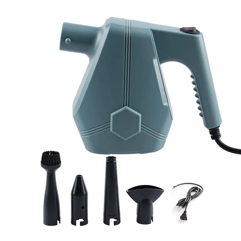 Воздуходувка Для Компьютера 220в 500вт с насадками для компьютера и авто