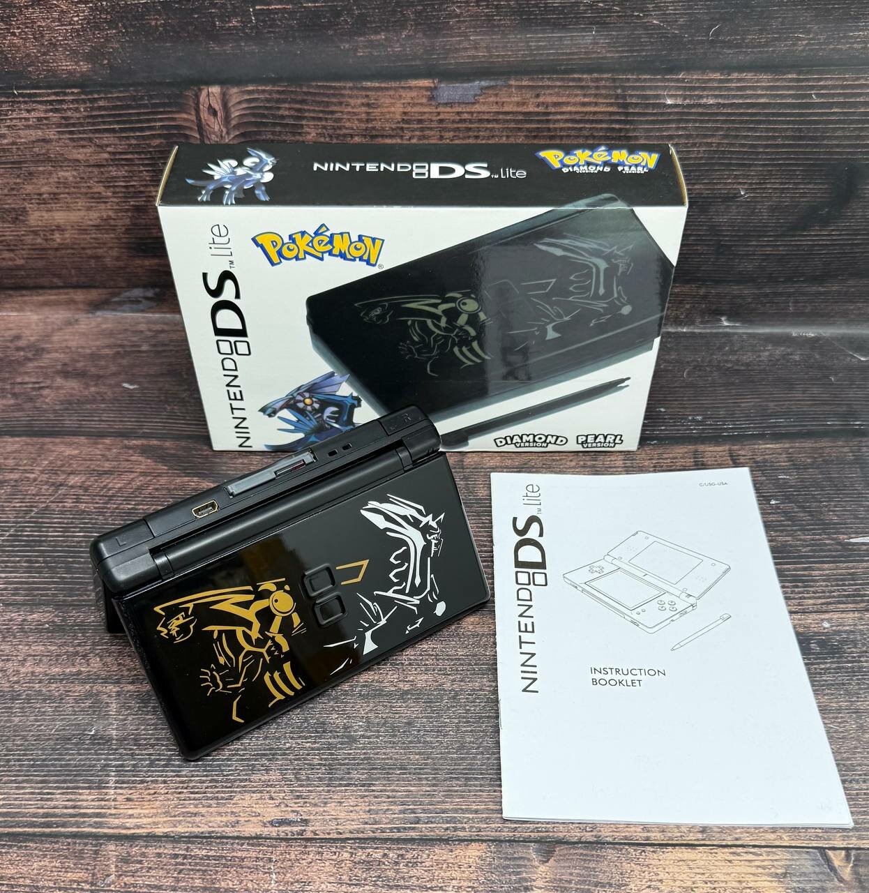 Новые Nintendo DS Lite Black Pokemon (400 Игр, Ref,Комплект)