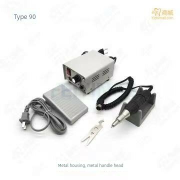 Ручка для зуботехнического электрического фрезера, тип 204/90, малая полировальная машинка, электрическая дрель,