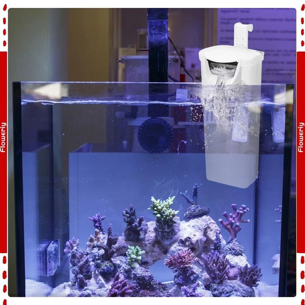 Внутренний аквариумный фильтр, многоуровневый, безопасный для рыб, для аквариумов до 10 см