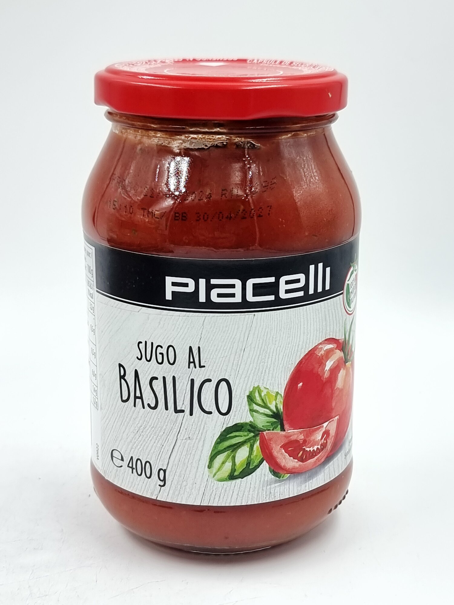 Соус томатный Sugo di Basilico от Piacelli с Базиликом 400 г (Австрия)