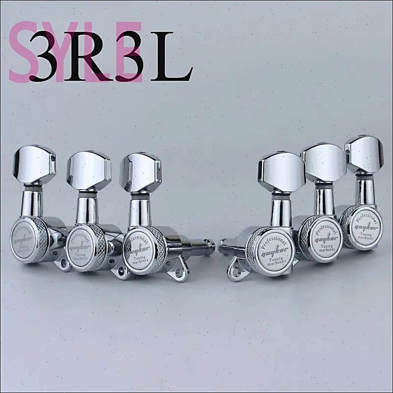 1 комплект гитарных колков GUYKER Chrome с передаточным числом 1: 18