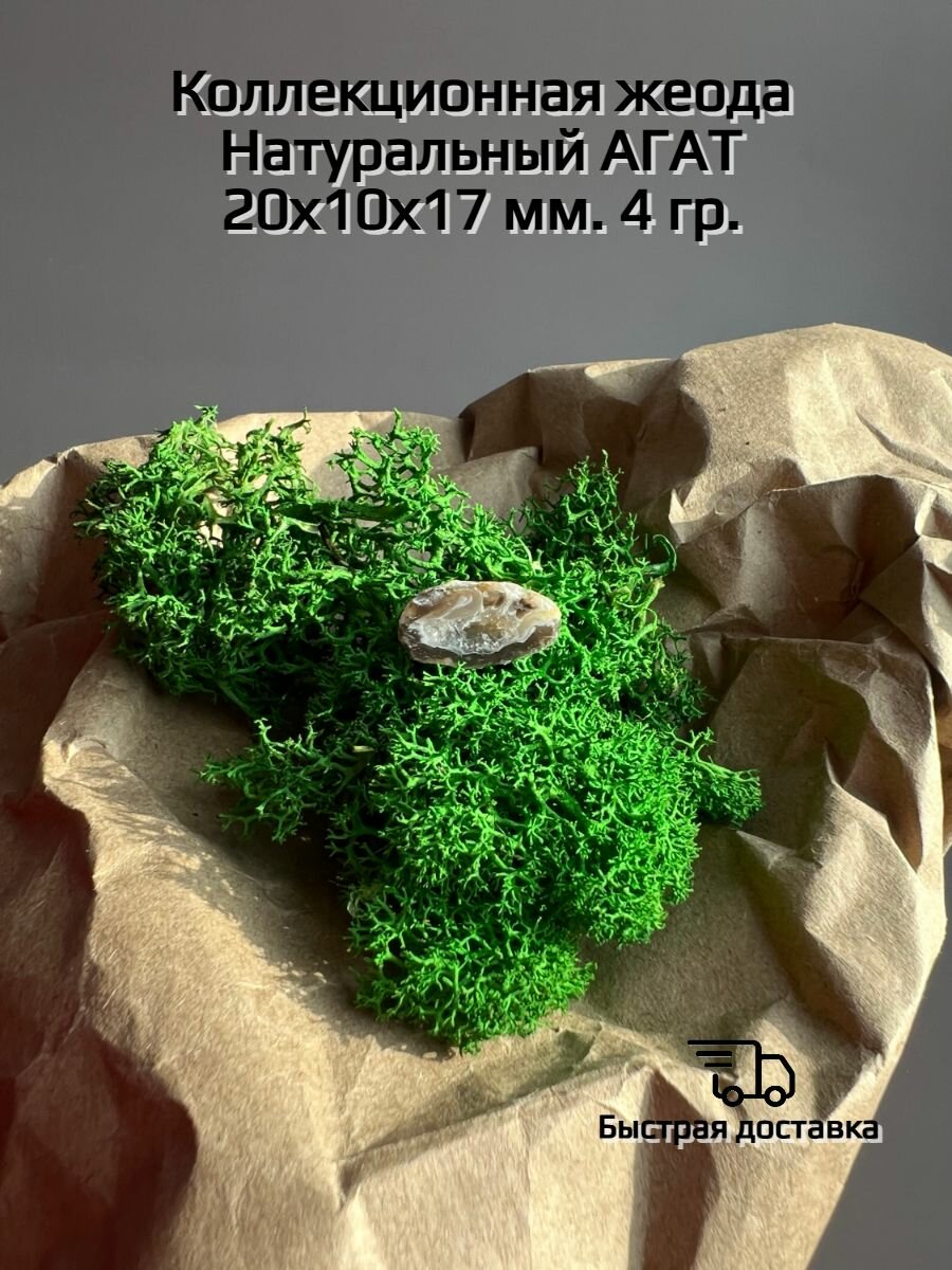 Коллекционная жеода натурального камня Агат