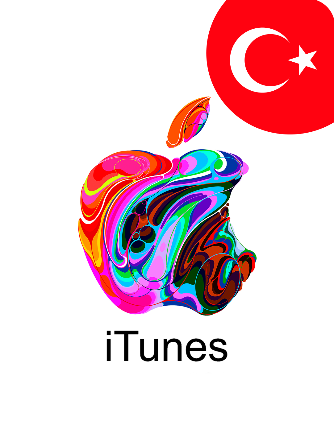 Подарочная карта Apple, пополнение счета App Store, iTunes, 50 TRY, Турция
