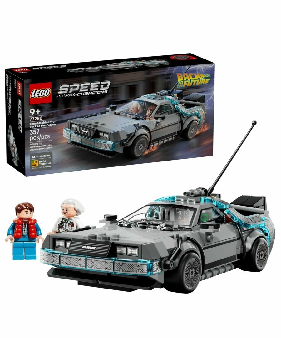 77256 Пластиковый Конструктор Lego Speed Champions 77256 Time Machine from Back to the Future Машина времени