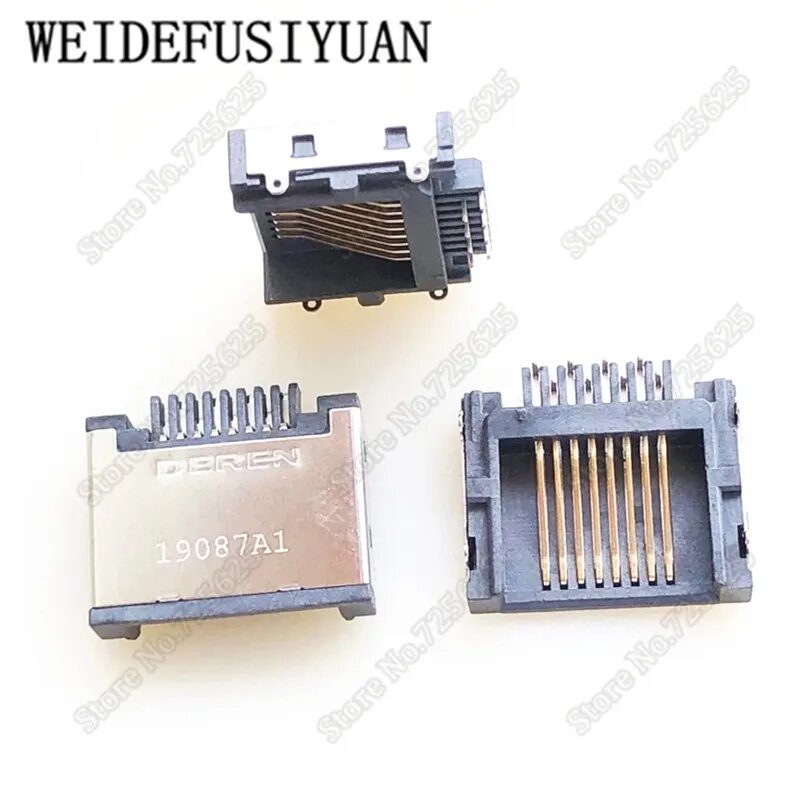 Новый разъем LAN для ноутбука, Ethernet-порт для Lenovo Legion Y520 R720 Y520-15 R720-15 15IKB 15IKBM 15IKBN RJ45, разъемы