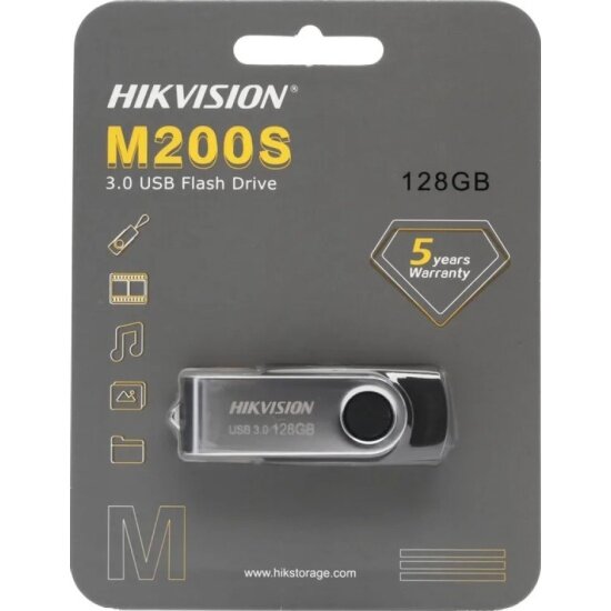 USB флешка Hikvision 128Gb M200S Hiksemi USB 3.0
