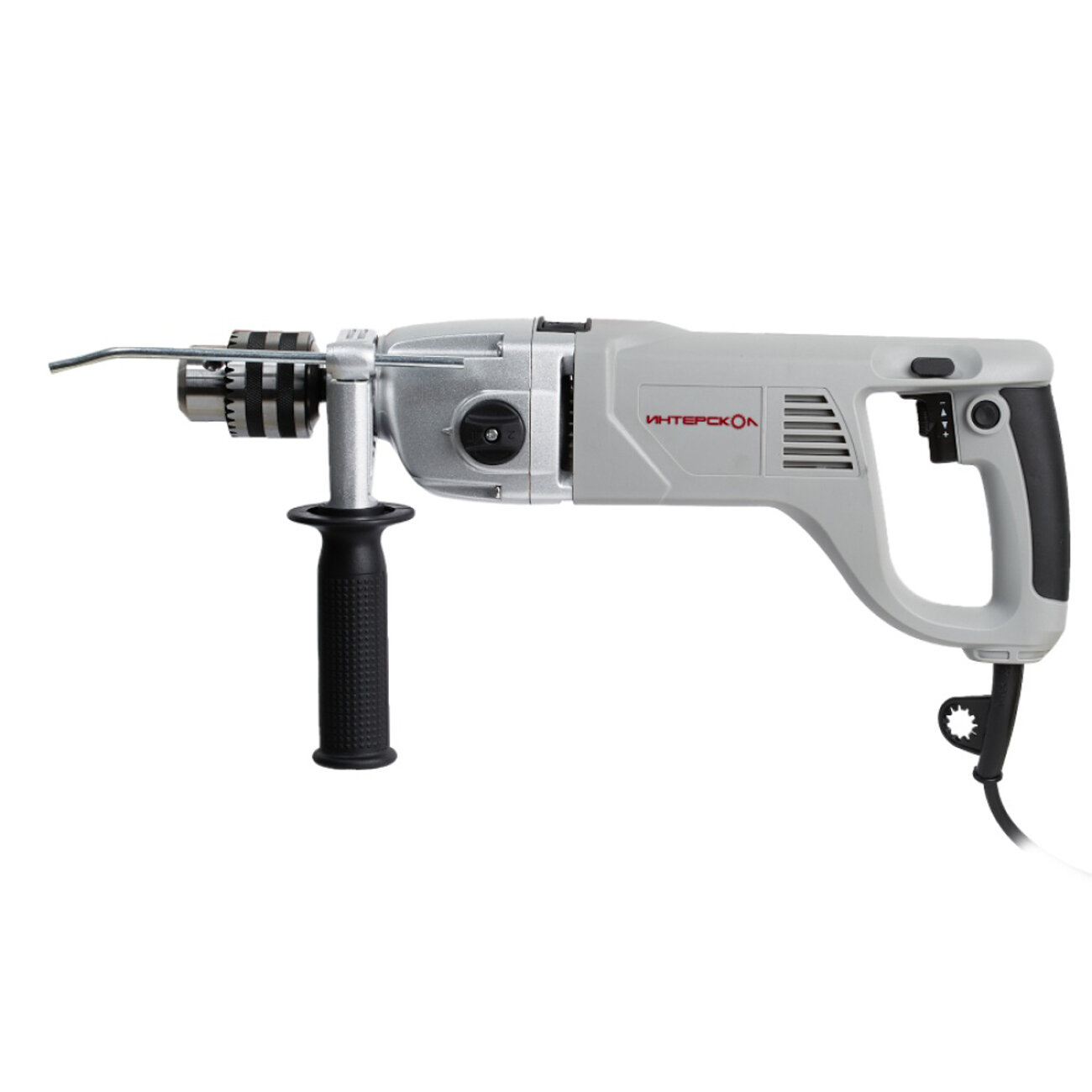 Ударная дрель Интерскол "ДУ-22", 1200Вт, ударная, быстрозажимной патрон