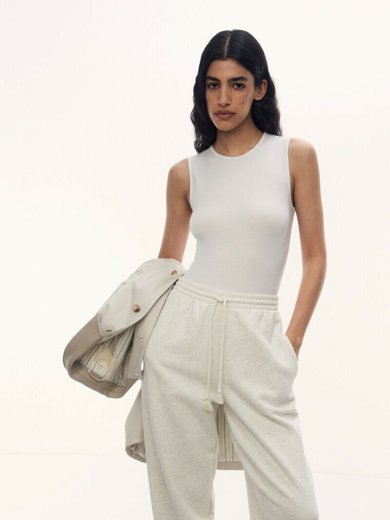 Майка Kim из модала и шелка