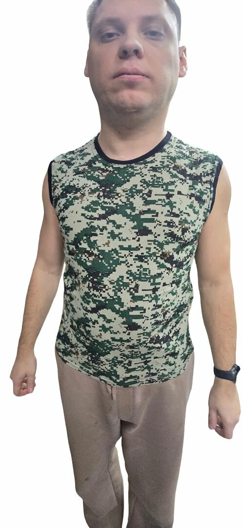 Майка Фуфайка мужская г. Иваново, цвет цифра, размер 48-50