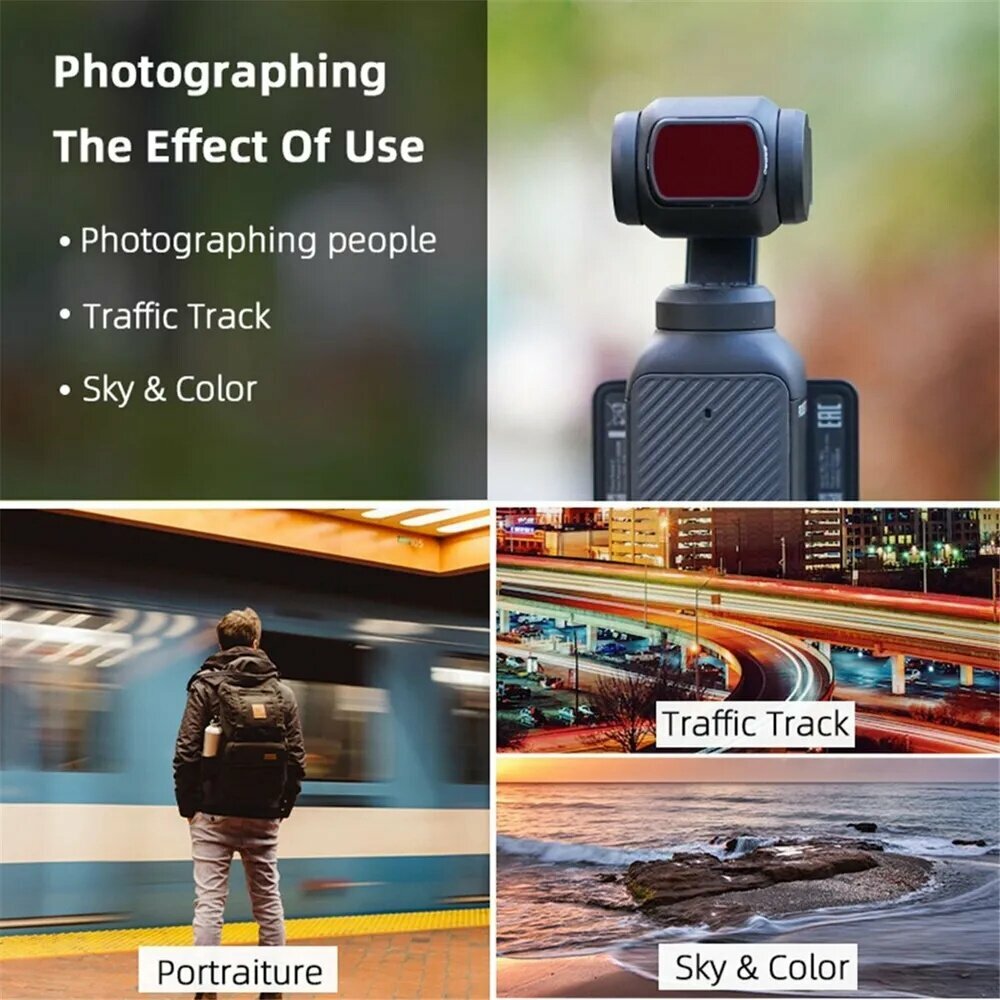 Набор фильтров ND8PL ND16PL ND32PL ND64PL для 3 Аксессуары камеры Оптические стеклянные фильтры