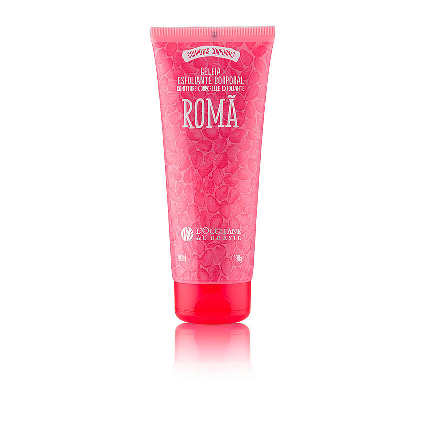 L'OCCITANE AU BRESIL Гель-скраб для тела Гранат Roma Geleia Esfoliante Corporal, 200 мл