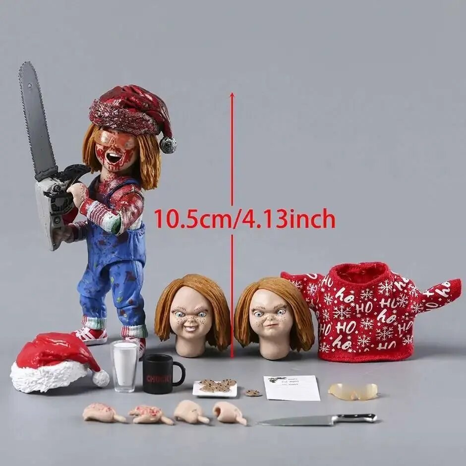 Фигурка кукла Чаки Детские игры Chucky Child's Play calede Фигурка 1 шт ABS пластик
